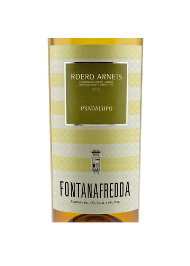 Vinho Pradalupo Roero Arneis Fontanafredda 2020 Branco Itália 750ml