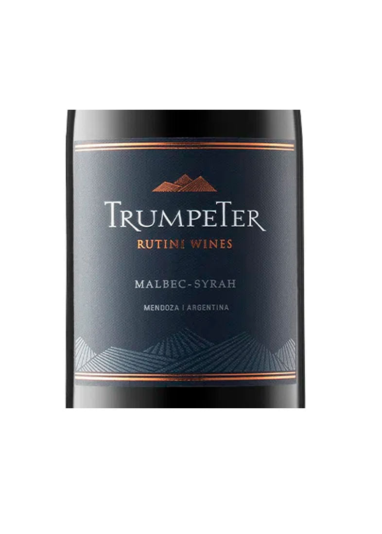Vinho Rutini Trumpeter Malbec Syrah 2019 Tinto Argentina 750Ml